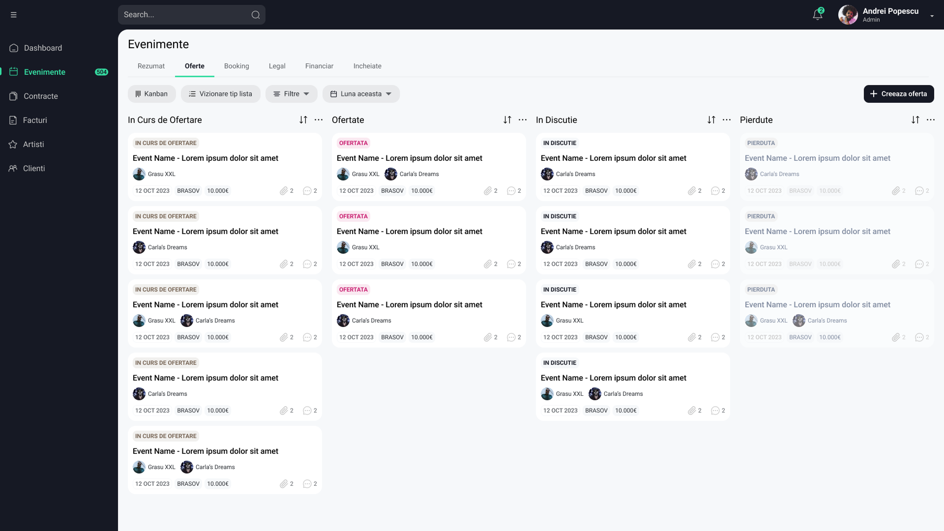 Case study: how we designed a complex event management app